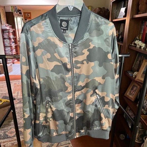 bobeau | Jackets & Coats | Camo Battle Jacket | Poshmark